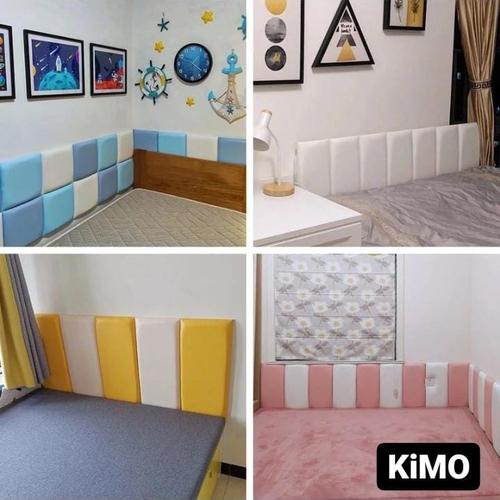 Jual Busa dinding tempat tidur - wallpanel busa leather - hiasan ...