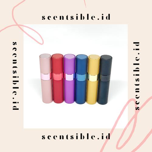 Jual BOTOL SPRAY PARFUM TWIST RING DECANT BOTTLE SCENTSIBLE - black ...