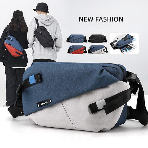 Jual LBX Tas Bahu Kain Nilon Selempang Dada Sling Waist Bag Messenger ...