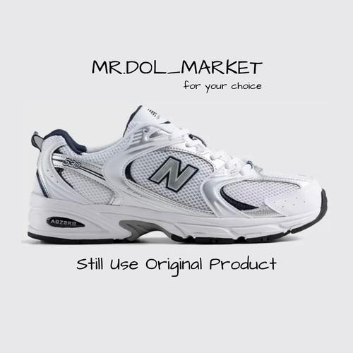 Jual New Balance 530 MR530SGD White Natural Indigo - 100% Original ...