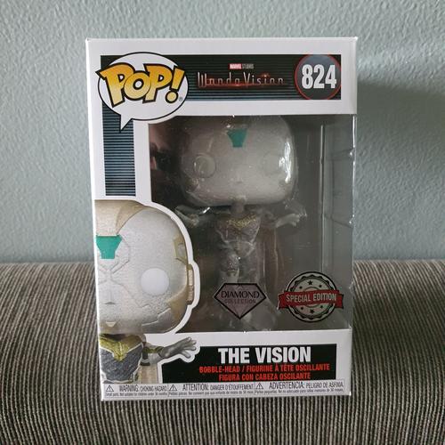 Jual Funko Pop Marvel WandaVision The Vision Exclusive Diamond Glitter ...