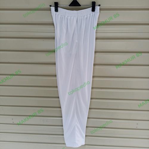 Jual celana training putih polos/training putih pria/wanita MLXLXXL ...
