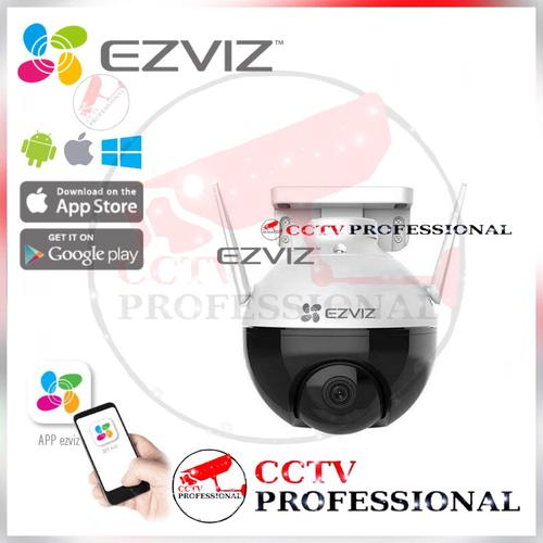 Promo EZVIZ BY HIKVISION EZVIZ C8C PTZ 360 DRAJAT Color full CCTV Wifi ...