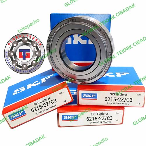 Jual Ball Bearing 6215 2Z/C3 SKF Original ( Tutup Besi ) 6215-ZZ/C3 SKF ...