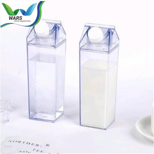 Jual WARS Botol Minum Kotak Susu - Polos/Motif 500/1000 ml Acrylic ...