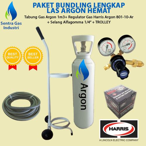 Jual PAKET BUNDLING LENGKAP ARGON-TABUNG ARGON + HARRIS AR+ Selang ...