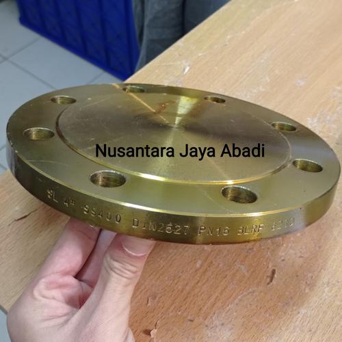 Jual Blind Flange Buta Carbon Steel Besi PN 16 4 " inchi DN 100 ...