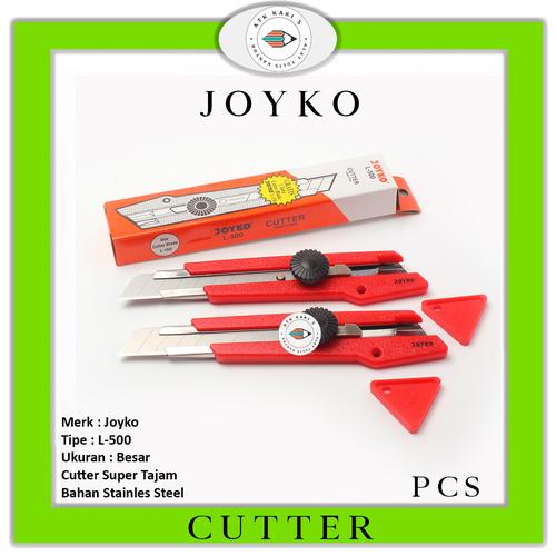 Jual GROSIR!!! Cutter L500 Besar Joyko FREE ISI CUTTER 1 TUBE ...