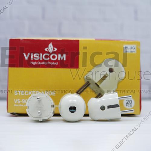 Jual Steker Arde Bulat VISICOM VS-9C Colokan ORIGINAL SNI Bergaransi ...