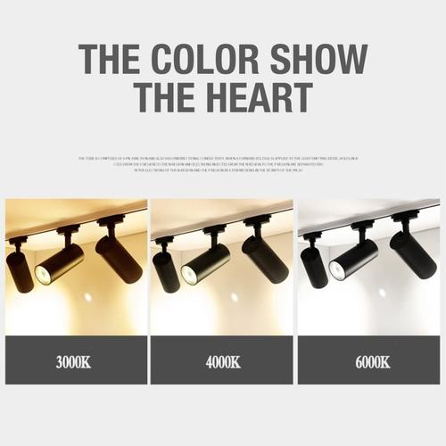 Jual lampu SOROT RELLTRACK LAMPU SPOTLIGHT LED 12W 12WATT WELITE - chya ...