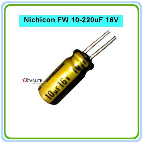 Jual Capasitor Nichicon FW 16v Kapasitor FW - 10 uF - Kota Bandung ...