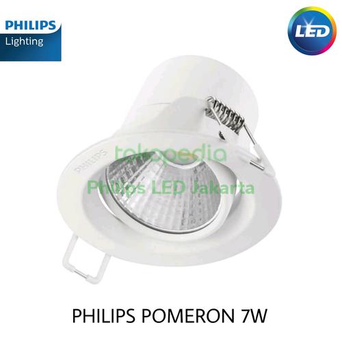 Jual Lampu Philips Spotlight LED POMERON 7W 7 W 7Watt 7 Watt 59776 ...