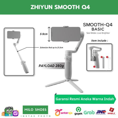 Promo Zhiyun Smooth Q4 Gimbal Stabilizer HP Smartphone Zhiyuntech RESMI Cicil 0% 3x - Jakarta ...