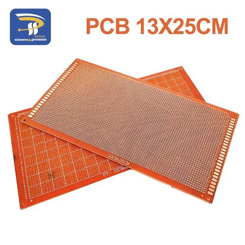 Jual PCB Lubang 13x25Cm Bolong IC Dot matrix titik Universal proto 13* ...