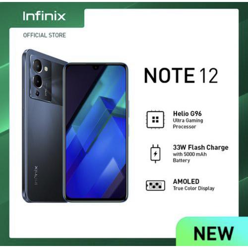 Jual infinix note 12 8/128gb resmi norepack - force black - Kota Bekasi ...