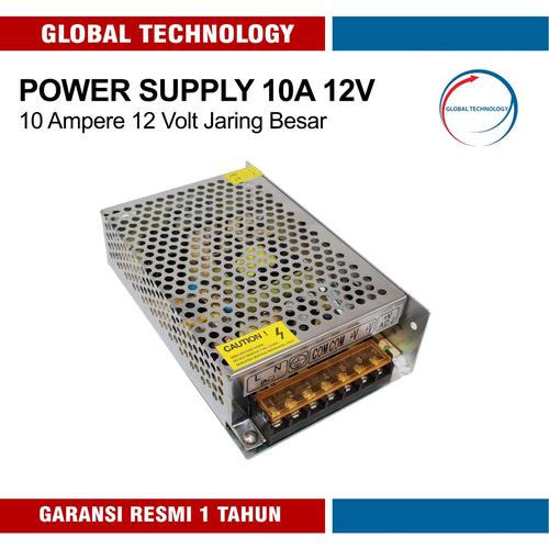 Jual Power supply Psu 10A 12V 10 Ampere 12 Volt jaring besar - Kota ...