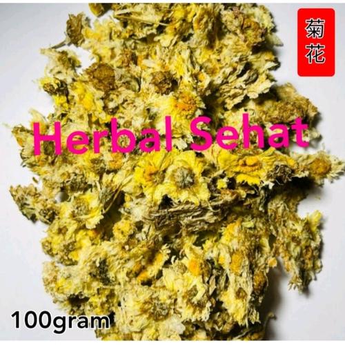 Jual CRYSANTHEMUM FLOWERS TEA / HAN JU HUA/ Bai ju hua 100g - Jakarta ...