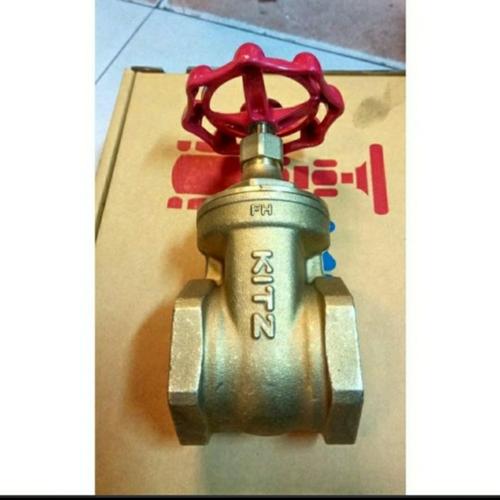 Jual Gate Valve KITZ Kuningan Drat 1/2" inch - Jakarta Barat - Sumber Perkasa Teknik | Tokopedia
