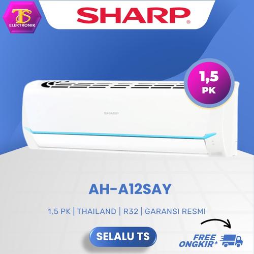 Jual SHARP AH-A12SAY AC 1,5 PK STANDARD 1,5PK SPLIT 12SAY AHA12SAY ...