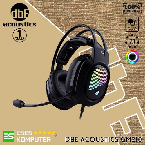 Jual Headset dbE Acoustics GM210 RGB | 7.1 Virtual Surround Headset ...