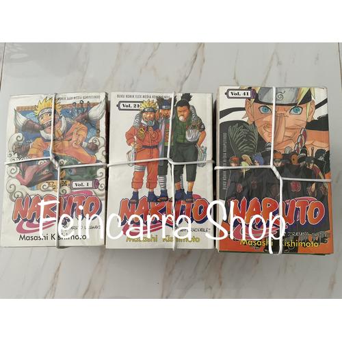 Jual Komik Naruto Set Full Disampul Semua - Kota Bandung - Feincarra Shop | Tokopedia