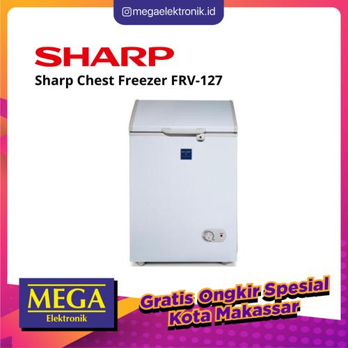 Jual Kulkas Freezer Box Sharp | Sharp Chest Freezer FRV-127 ( 127 Liter ...
