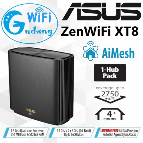 Jual ASUS ZenWiFi AX-6600 Whole-Home Tri-Band Mesh WiFi 6 System XT8 ...