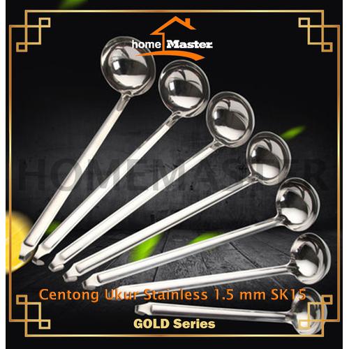 Jual Centong/Ladle Ukur Stainless 1.5 mm 80/120/150/180/200/250 CC/Ml SK15 - 180 Ml - Jakarta ...