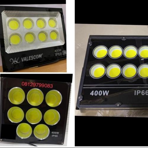 Jual lampu tembak 400w led outdoor stadion jalan 400 watt taman lapangan - VALESCOM 400W ...