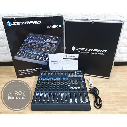 Jual Mixer Zetapro Rambo 8 / Rambo8 8 Channel - Kota Yogyakarta - Alroy Music | Tokopedia