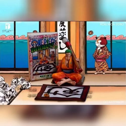 Jual ZORO COVER MANGA BY BT STUDIO (PREORDER) RESIN STATUE ONE PIECE ...