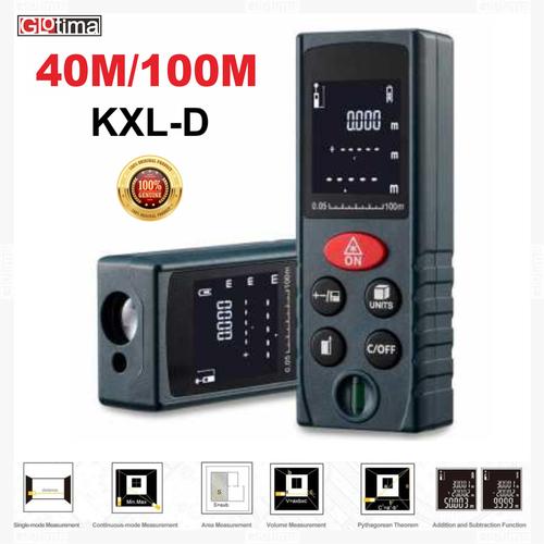 Jual Meteran Laser Digital Distance Measure Pengukur Jarak Meter 40 M ...