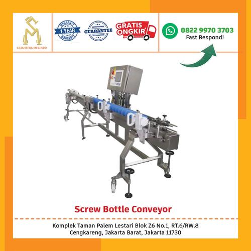 Jual Screw Bottle Conveyor Konveyor Pengumpan Botol Industri - Jakarta ...