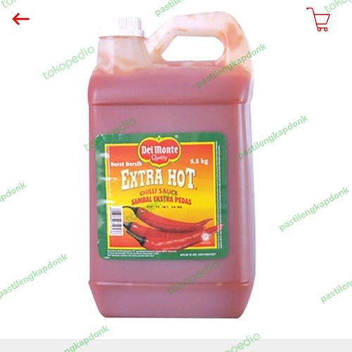 Jual abc delmonte saos sambal saos tomat jerigen 5liter - delmonte ...