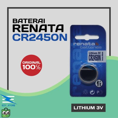 Jual BATERAI RENATA CR2450N ORIGINAL BATRAI CR 2450 LITHIUM BATTERY 3 ...