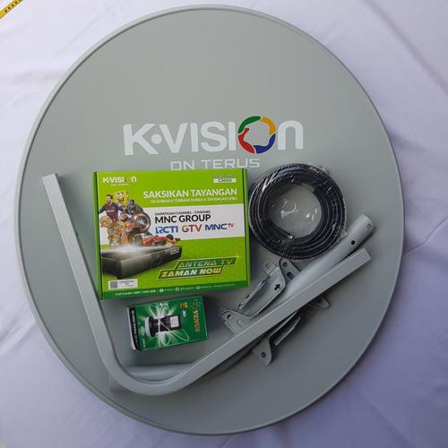 Jual Paket parabola mini K-vision dish 60cm komplit siap pasang - 15 ...