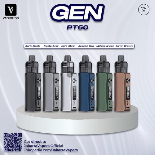 Jual Vaporesso Gen PT60 60W 2500mAh Pod Mod Kit / Gen PT 60 Kit - MATTE ...