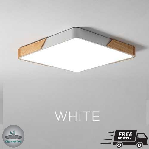 Promo Ceiling LED Light Lampu Plafon Kotak Bulat Persegi 24W 30x30cm ...