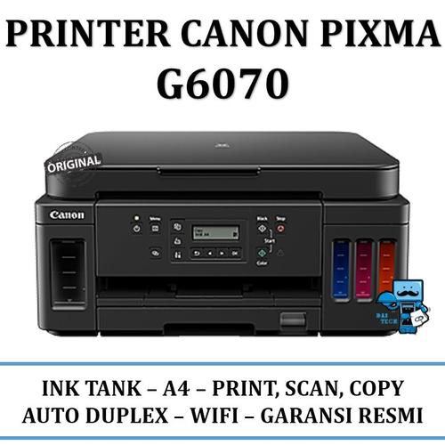 Promo Printer Canon Pixma G6070 / All In One / Wi-fi / A4 - Ink Tan ...