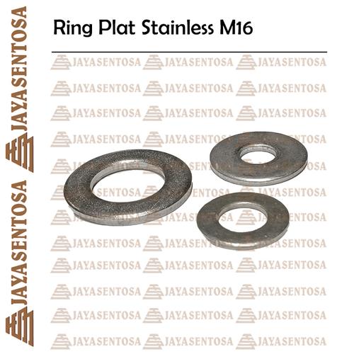 Jual RING PLAT STAINLESS M16 - SS304 - SUS304 - A2 - Jakarta Pusat ...