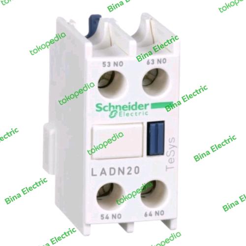 Jual Auxiliary Contact Block Schneider LADN20 Kontak Bantu 2NO LADN 20 ...