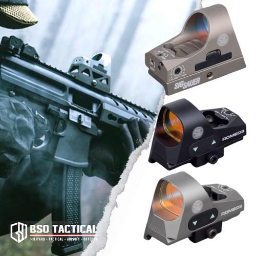 Jual Holosight Tactical SIG ROMEO 3 Mini Reflex Sight 1x25 Red Dot QD ...