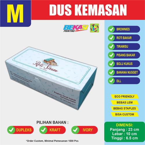 Jual BRI-M42 Dus Kemasan Roti Siram Box Brownies Kue Bolu Uk 23x10x6.5 ...