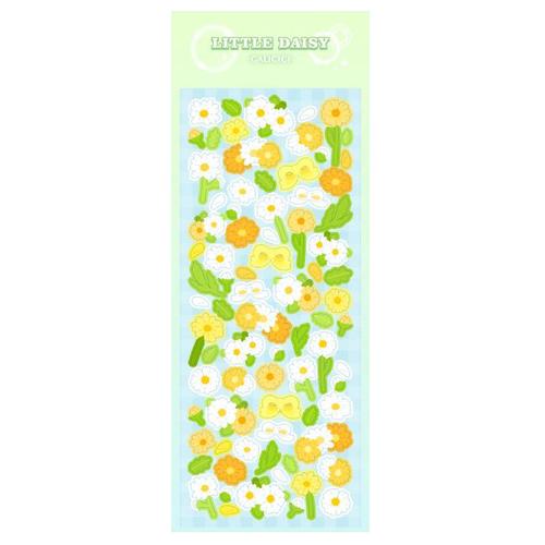 Jual Flowers Sticker Sheet Deco Bunga Lily Daisy Leaves Daun Lucu ...