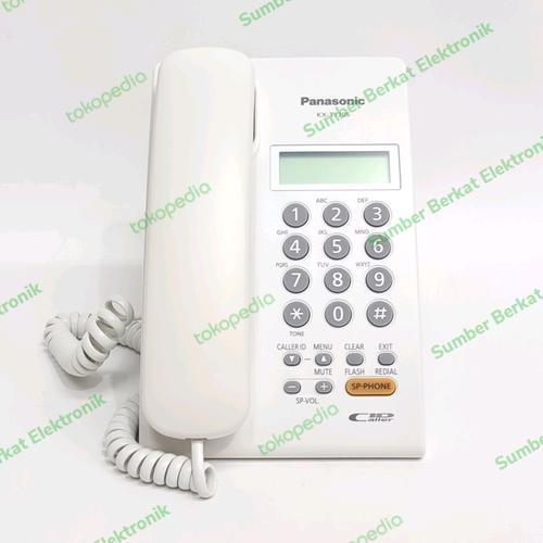 Jual Telepon Kabel Single Line Panasonic KX-T7705 Telepon Rumah ...