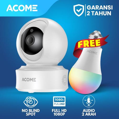 Jual ACOME Smart CCTV IP Camera FULL HD 1080P Kamera Dalam Ruangan ...