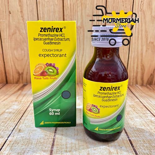 Jual ZENIREX Expectorant Sirup 60 ml - Syrup Obat Batuk Berdahak - Kab ...