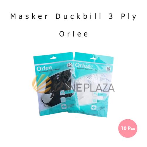 Jual Masker Orlee Duckbill Earloop 3 Ply Isi 10 Disposable 3 Lapis ...