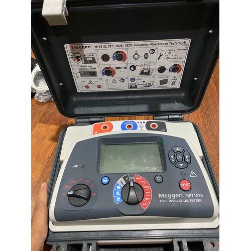 Jual MEGGER MIT 1025 10 KV DIAGNOSTIC INSULATION RESISTANCE TESTER ...
