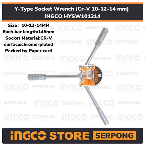 Jual Y-Type Socket Wrench (Cr-V 10-12-14 mm) INGCO HYSW101214 Kunci Sok ...